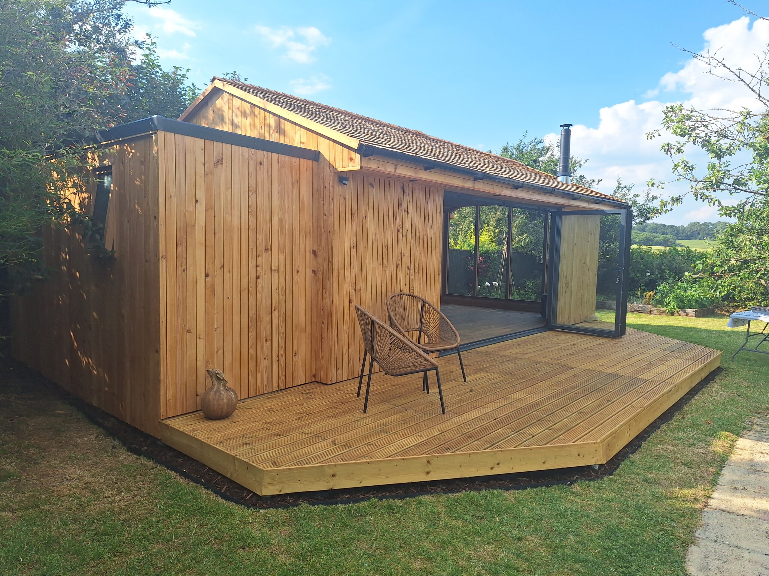 Garden Room with a view | The Wooden Treehouse Company